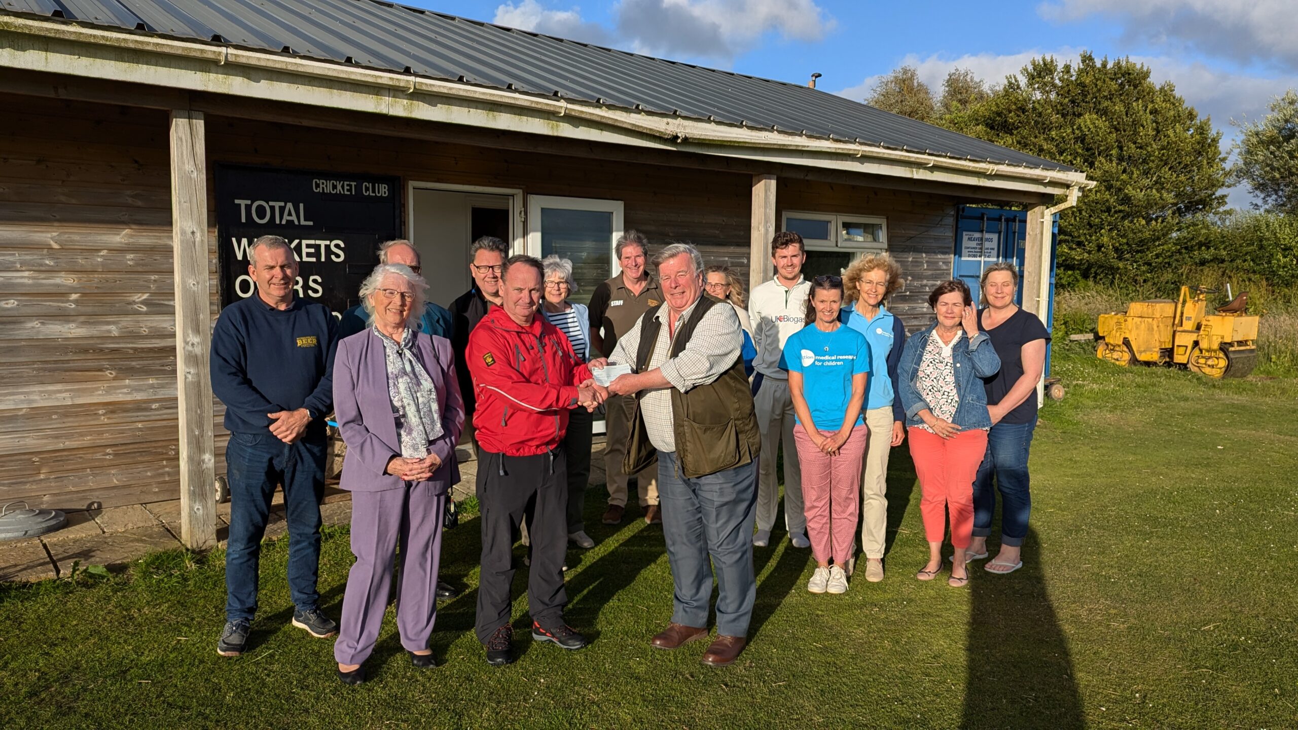 Nomansland Festivals make donations to local charities and good causes ...